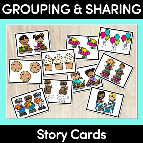 Grouping & Sharing Picture Cards - Mrs Learning Bee