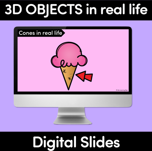 3D Objects in Real Life Digital Slides - Mrs Learning Bee