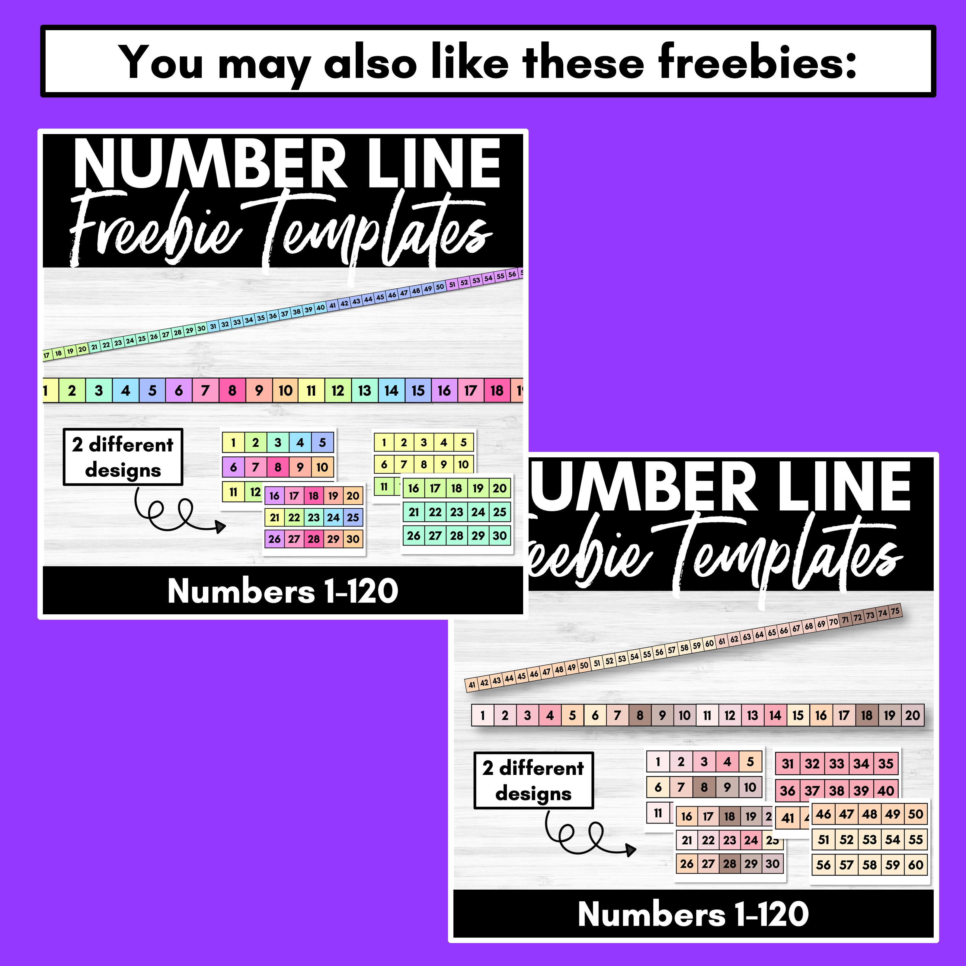 Printable Number Line Display