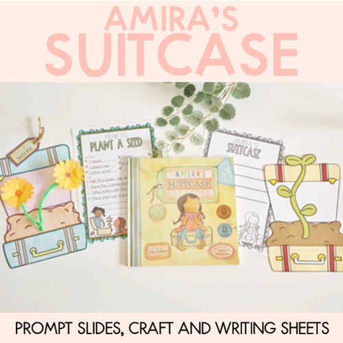 Amira's Suitcase Open Ended Prompt Slides, Craft and Writing Sheets ...