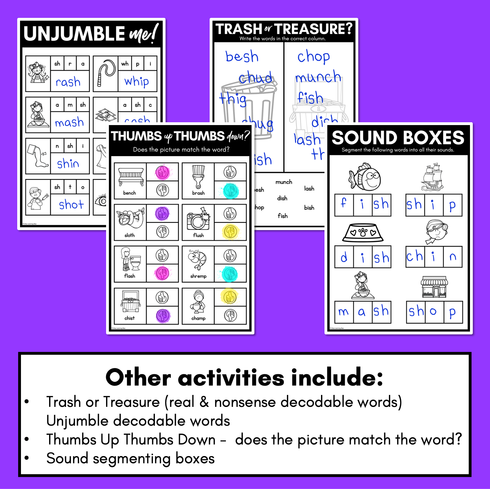 Ch Phonics Worksheets