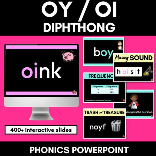 Diphthongs - OY Sound Powerpoint - Mrs Learning Bee
