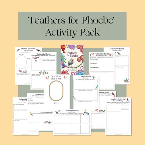'Feathers for Phoebe' Activity Pack - Mrs Learning Bee