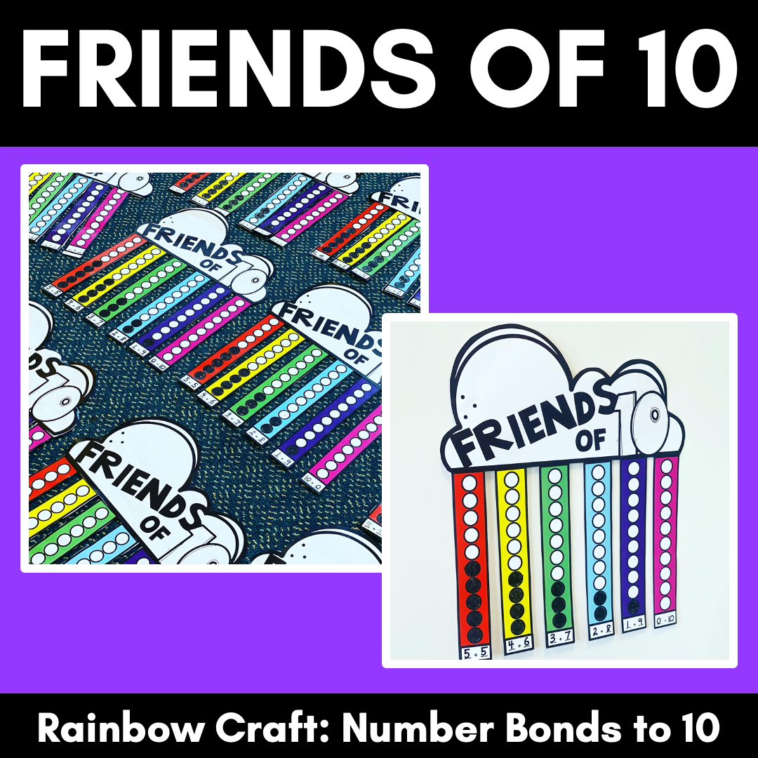 Friends of Ten Rainbow Craft - Mrs Learning Bee