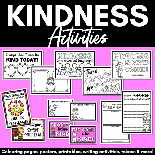 World Kindness Day Activities - Mrs Learning Bee