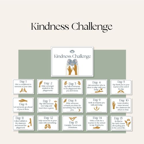 15 Day Kindness Challenge - Mrs Learning Bee