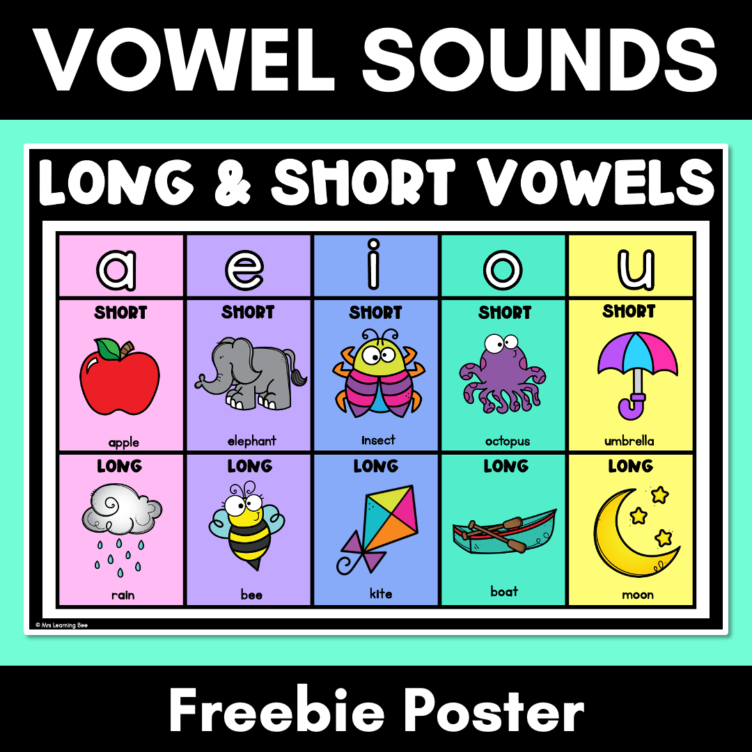 Long And Short Vowels Understanding Vowels