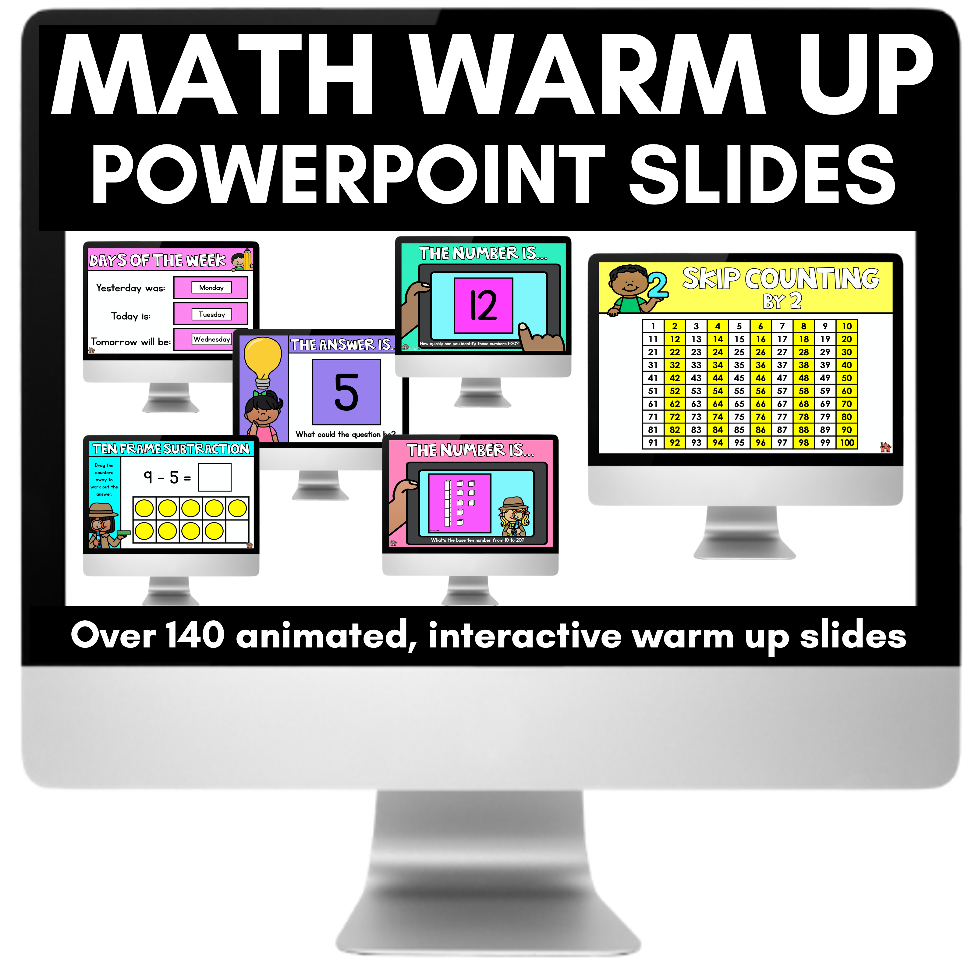 Math Warm Up Slides - Mrs Learning Bee