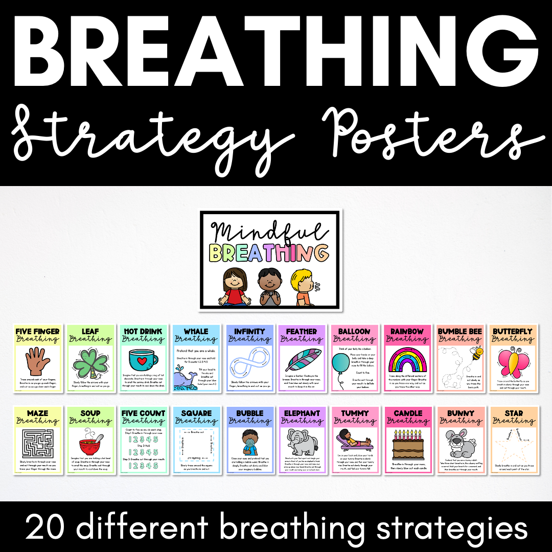 Rainbow Breathing Exercises for Kids - Mindful Breathing Strategies ...