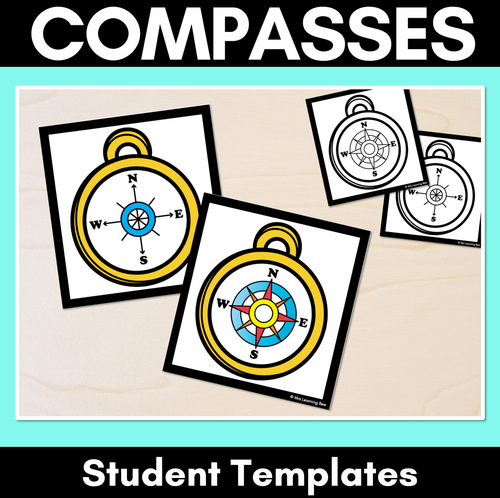 Compass Templates - Mrs Learning Bee