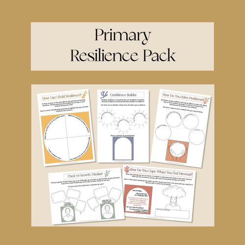 Primary Resilience Pack - Mrs Learning Bee