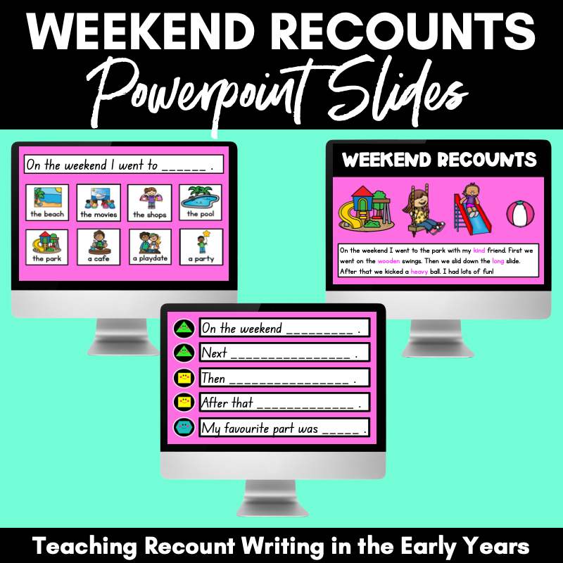 Recount Writing PowerPoint - Personal Narrative Teaching Slides - Mrs ...