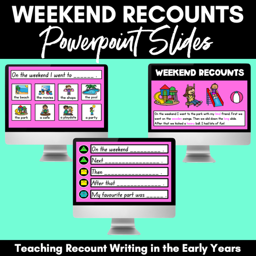 Recount Writing PowerPoint - Personal Narrative Teaching Slides