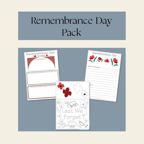 Remembrance Day Pack - Mrs Learning Bee