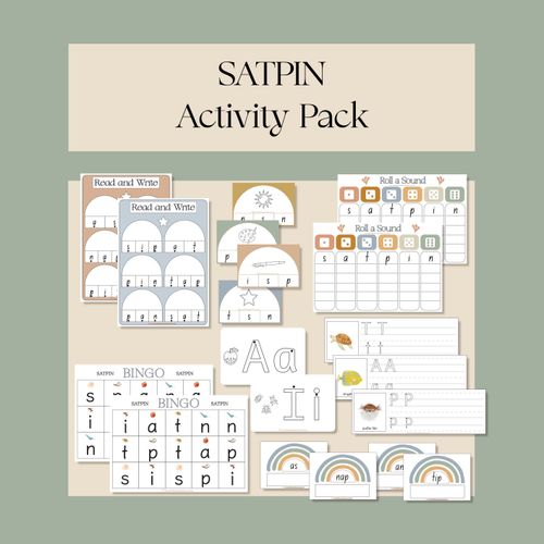SATPIN Activity Pack - Mrs Learning Bee