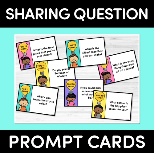 Sharing Questions - Mrs Learning Bee