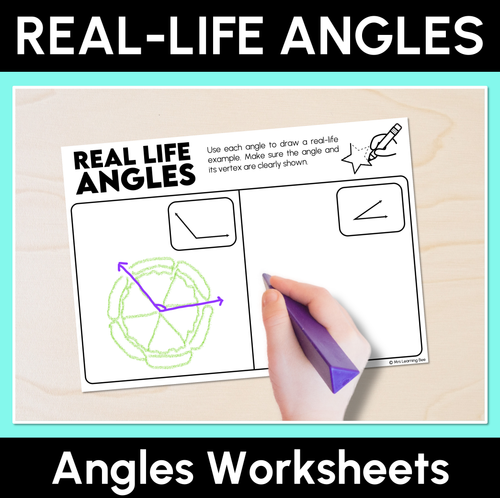 Real-Life Angles - Angles Worksheets - Mrs Learning Bee