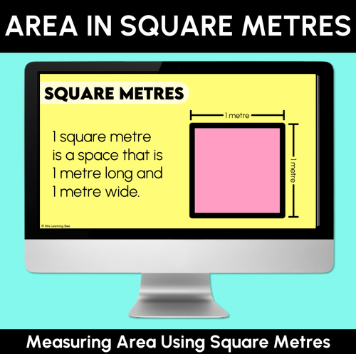 Measuring Area Using Square Metres – Digital Slides