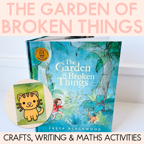 The Garden of Broken Things Printable Pack - Book Week 2025