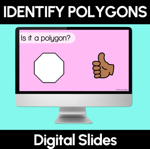Identifying Polygons - Digital Slides - Mrs Learning Bee
