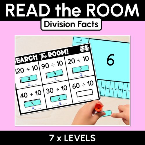 READ THE ROOM - Division - Mrs Learning Bee