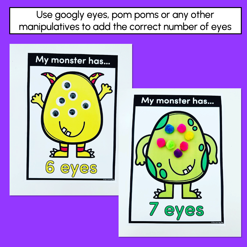 Monster Googly Eyes Printable
