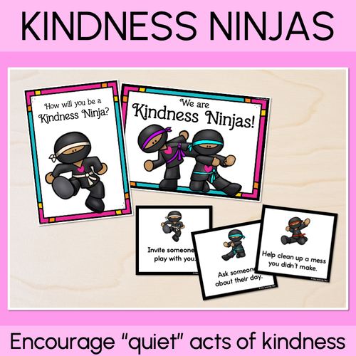 Kindness Ninjas - Mrs Learning Bee