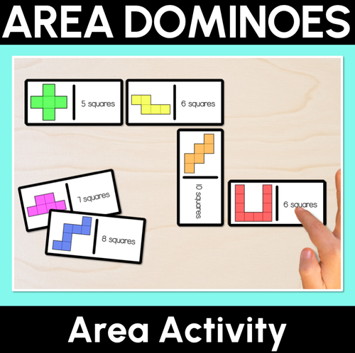Find the Area – Dominoes - Mrs Learning Bee