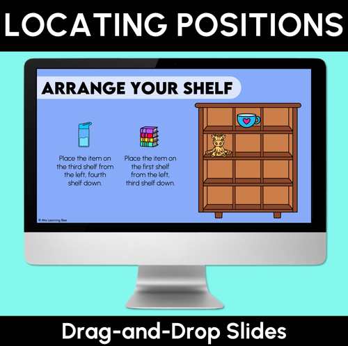 Locating Positions - Drag-and-drop Slides - Mrs Learning Bee