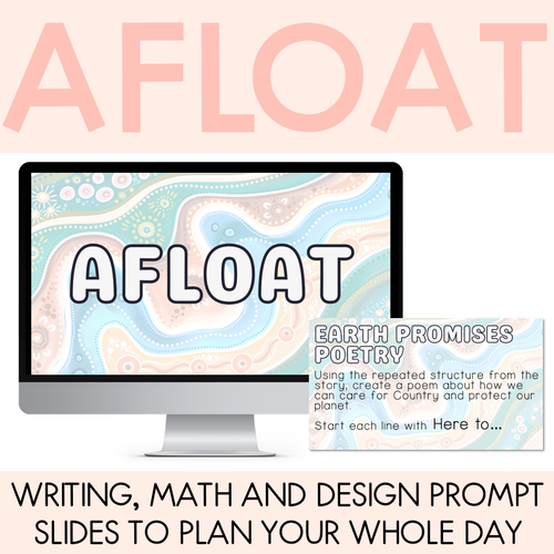 Afloat Writing, Maths & Design Prompt Editable Slides - Book Week 2025 ...