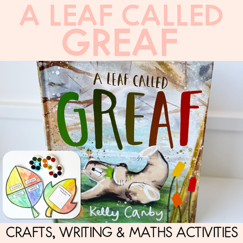 A Leaf Called Greaf Printable Pack - Book Week 2025 - Mrs Learning Bee
