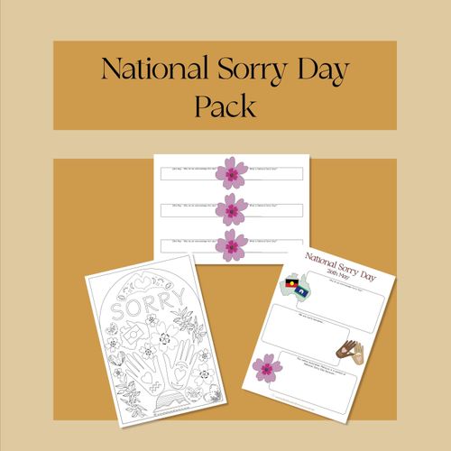 National Sorry Day Pack - Mrs Learning Bee