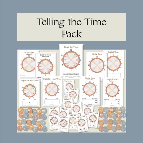 Telling the Time Pack - Mrs Learning Bee