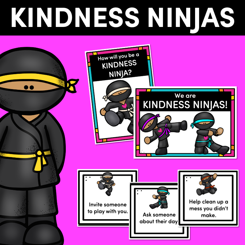 Kindness Ninjas - Mrs Learning Bee